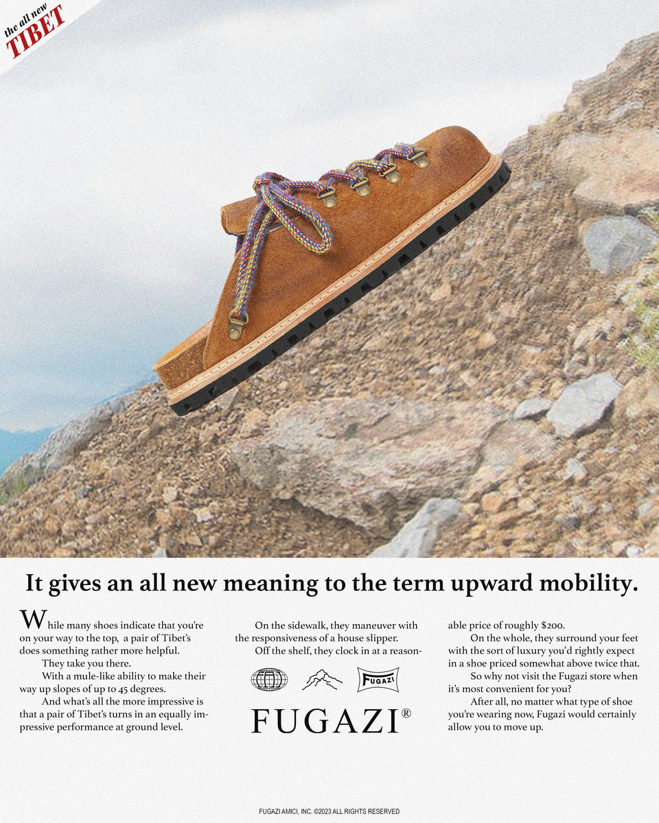 Two Tone Tan Tibet – FUGAZI®