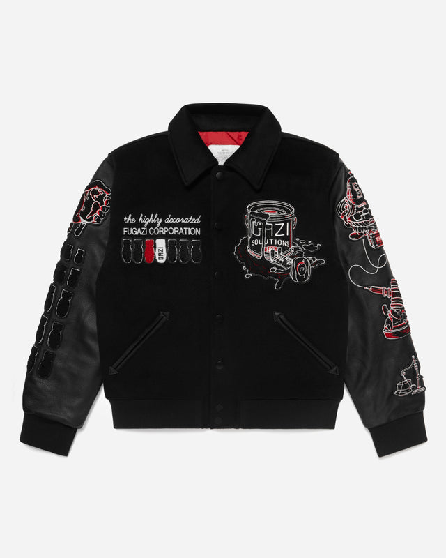 "Peacemaker" Reversible Varsity Jacket – FUGAZI®