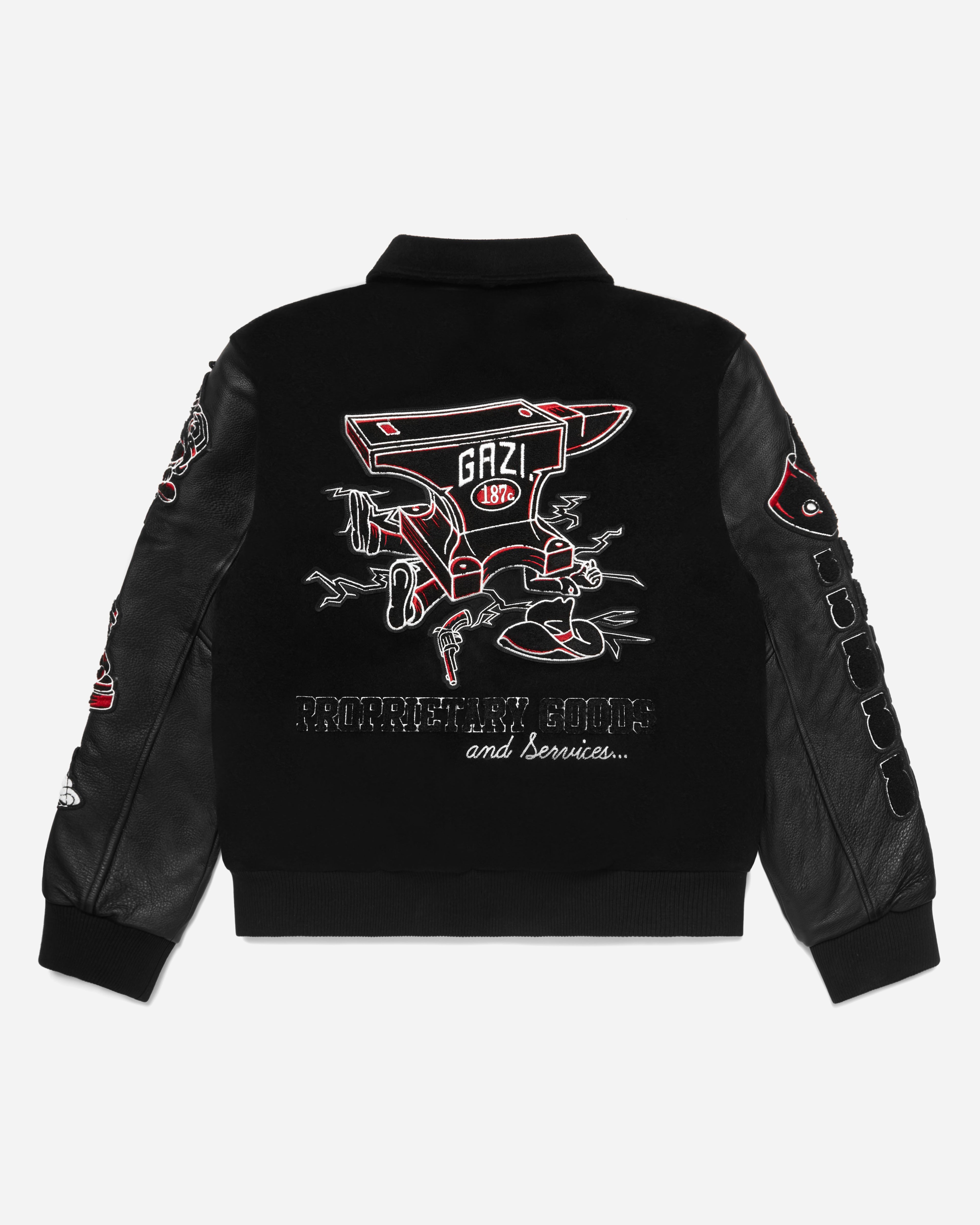 "Peacemaker" Reversible Varsity Jacket – FUGAZI®