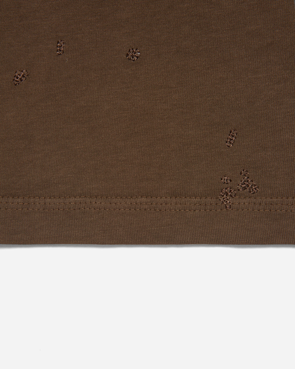 Chain Splatter Pocket Tee Brown – FUGAZI®