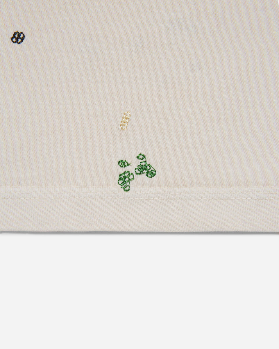 Chain Splatter Pocket Tee Cream – FUGAZI®