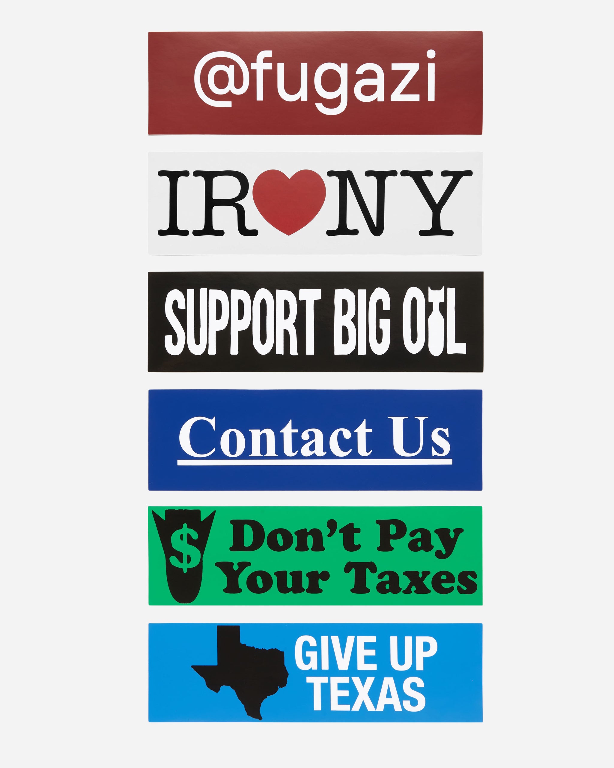 Accessories – FUGAZI®