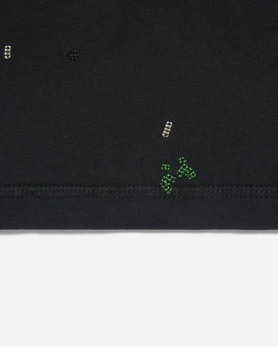 Chain Splatter Pocket Tee Washed Black – FUGAZI®