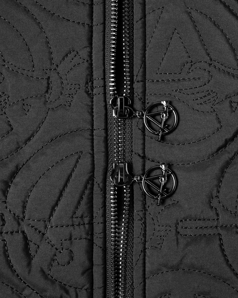 Monogram Quilted Jacket – FUGAZI®